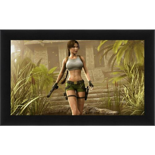 Плакат, постер на бумаге Tomb Raider. Размер 60х84 см
