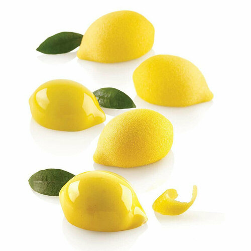 Силиконовая форма лимоны 15 ячеек Доляна