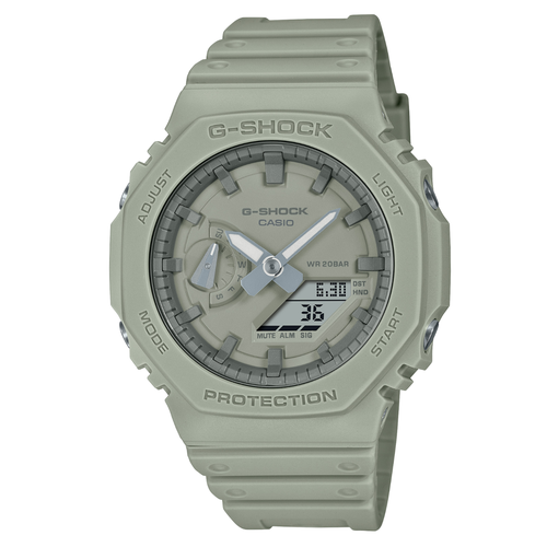 Наручные часы CASIO G-Shock, зеленый, серый