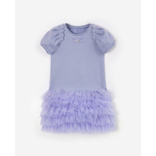 Платье Gulliver, размер 110, фиолетовый