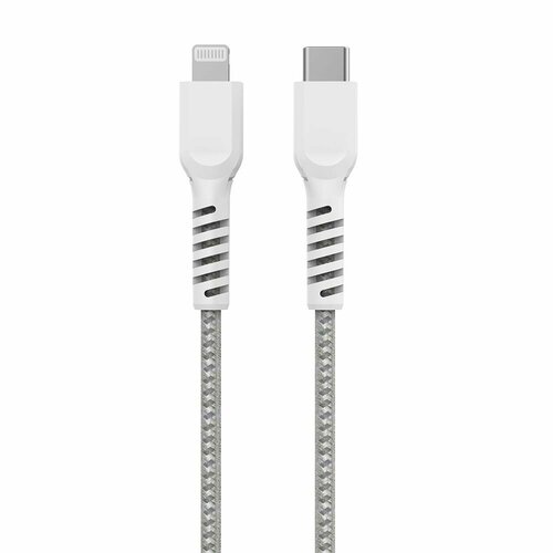 USB-кабель Lyambda, Type-C(m)/Lightning(m), 3A, 2,5м, белый, [LCL25-WH]