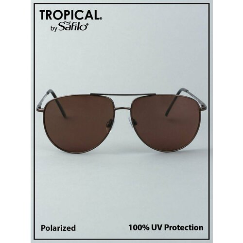 Солнцезащитные очки TROPICAL by Safilo CAGE, коричневый