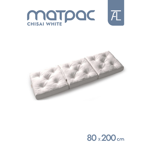 Матрас-трансформер Mr.Mattress Chisai white, 80х200 см
