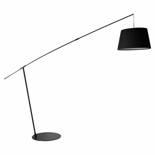 Напольный светильник Lussole Wrangell LSP-0505, E27, 60 Вт, высота: 185 см, черный