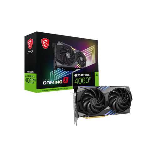 Видеокарта MSI nVidia GeForce RTX4060Ti GAMING X 8GB RTL