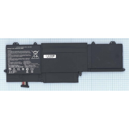 Аккумулятор C23-UX32 для ноутбука Asus UX32A 7.4V 48Wh (6500mAh) черный