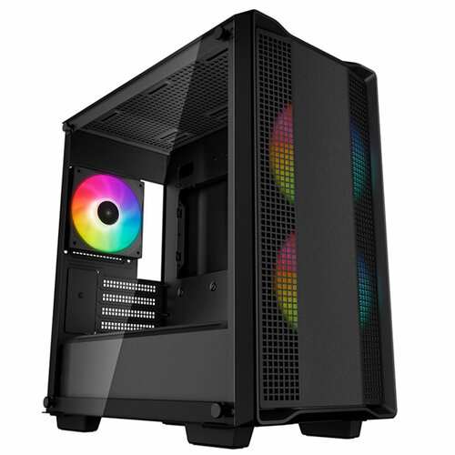 Корпус для компьютера DeepCool CC360 ARGB mATX, без БП black