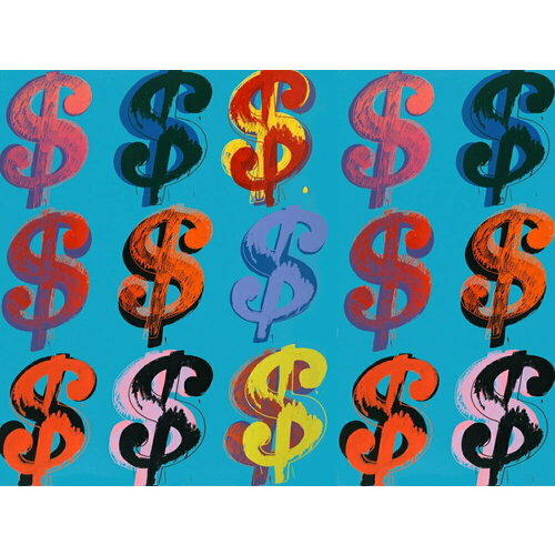 Плакат, постер на бумаге Andy Warhol/Энди Уорхол/искусство/арт/абстракция/творчество. Размер 30 х 42 см