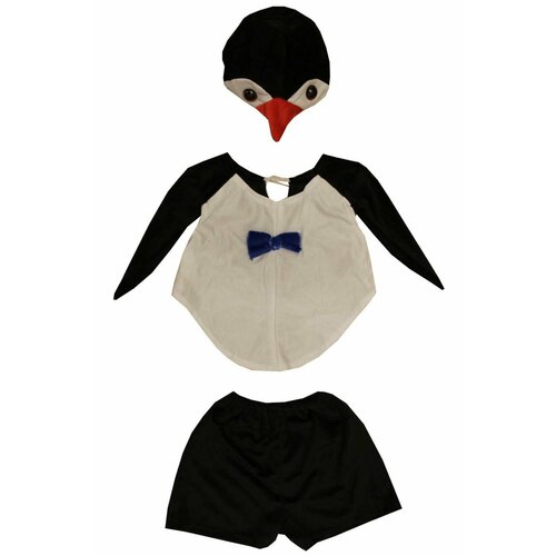 Карнавальный костюм детский Пингвин черный LU1014 InMyMagIntri 104-110cm