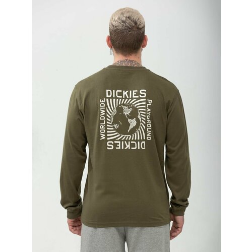 Лонгслив Dickies, размер S, хаки