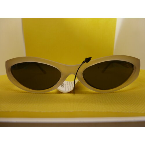 Солнцезащитные очки  кошечки 97055, белый, коричневый