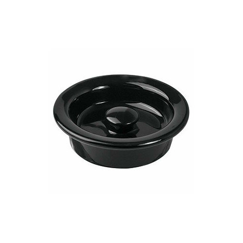 Крышка для чайника «Кунстверк», фарфор, 700мл, D=80, H=25мм, черный (Kunstwerk)