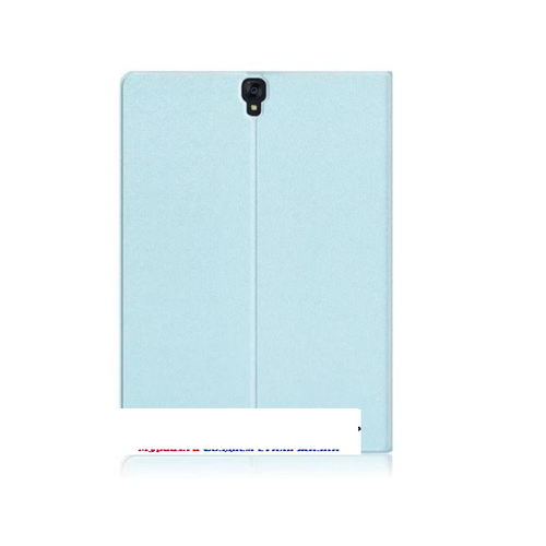 Защитный чехол-обложка MyPads с подставкой для Samsung Galaxy Tab S3 9.7 SM-T820/T825 голубой пластиковый