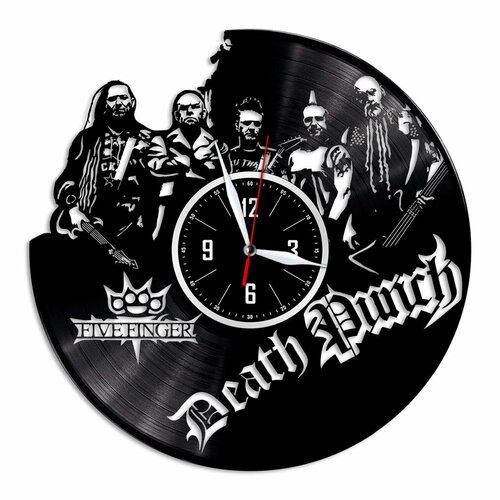 Five Finger Death Punch - настенные часы из виниловой пластинки