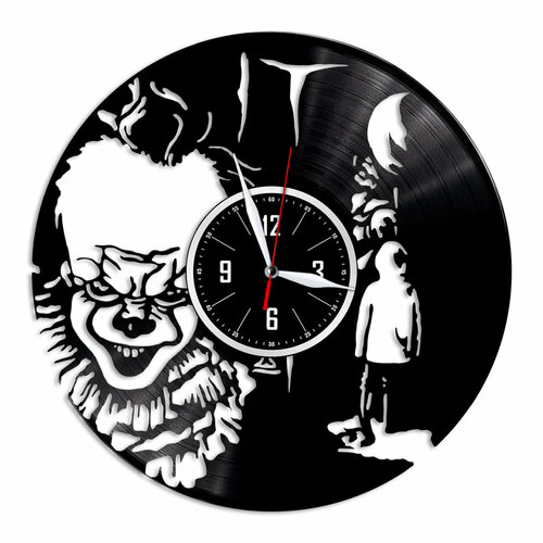 Оно (Стивен Кинг) - настенные часы из виниловой пластинки