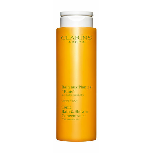 CLARINS Tonic Пена для ванны и душа тонизирующая на основе растительных экстрактов, 200 мл
