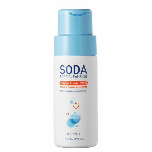 Holika Holika Soda Pore Cleansing Enzyme Powder Wash (Очищающая энзимная пудра для лица), 60 г
