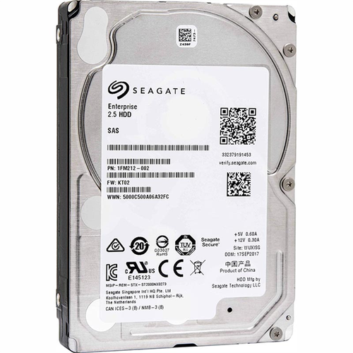 Infortrend Жесткий диск Infortrend Seagate Enterprise 3.5" SAS 12Gb/s HDD, 18TB, 7200RPM, 4 in 1 Packing