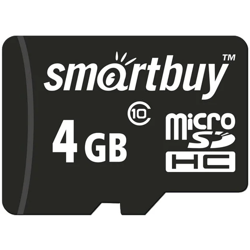 Карта памяти SmartBuy microSD 4GB