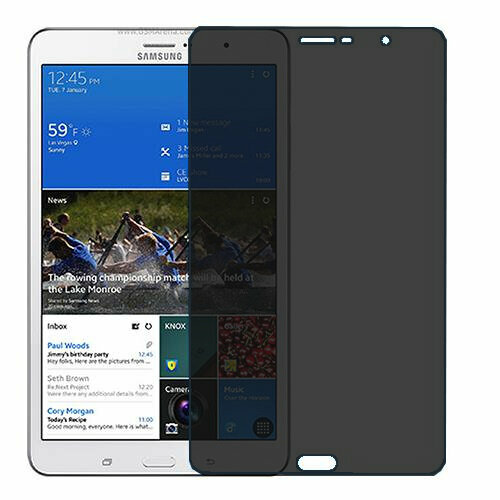 Samsung Galaxy Tab Pro 8.4 защитный экран пленка гидрогель конфиденциальность (силикон) Одна штука