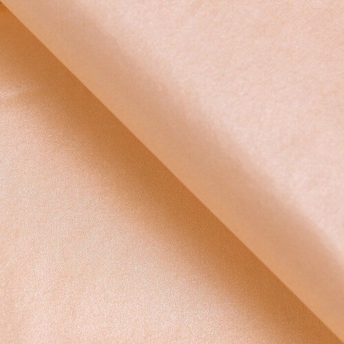 Бумага упаковочная тишью, Жемчужная, персиковая, 50 х 70 см 10 шт
