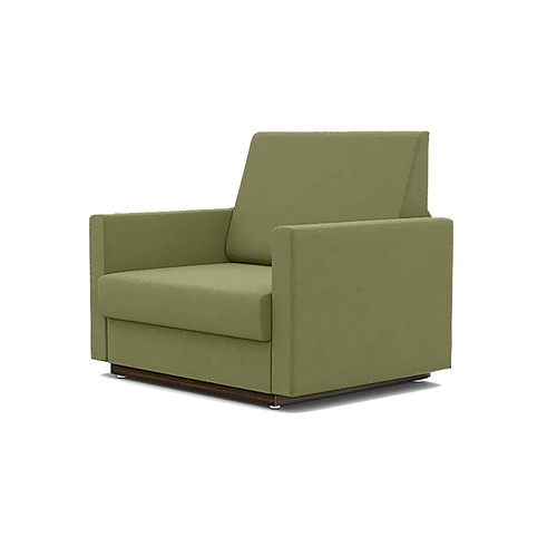 Кресло-кровать Стандарт + фокус- мебельная фабрика 89х80х87 см оливковый