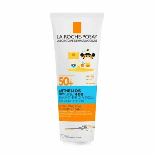 La Roche-Posay Anthelios UVMUNE 400 Dermo-pediatrics Солнцезащитное молочко детское для лица и тела SPF 50+ 250 мл