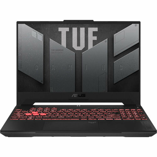 Ноутбук ASUS TUF Gaming F17 FX707ZU4-HX074W, 17.3" (1920x1080) IPS 144Гц/Intel Core i7-12700H/16ГБ DDR5/512UБ SSD/GeForce RTX 4050 6ГБ/Win 11 Home, серый (90NR0FJ5-M004H0)