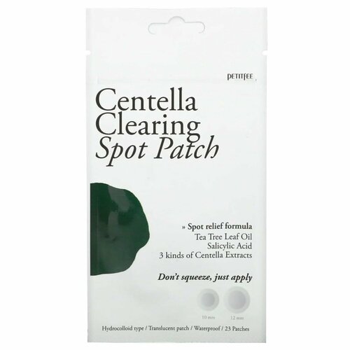 Petitfee, Патчи для проблемной кожи - Centella clearing spot patch