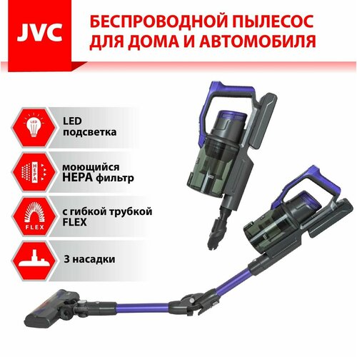 Вертикальный беспроводной пылесос 2 в 1 JVC JH-VS134