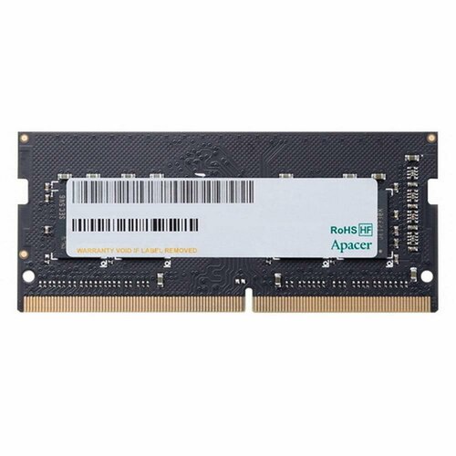 Apacer DDR4 8GB 3200MHz SO-DIMM (PC4-25600) CL22 1.2V (Retail) 1024*8 3 years (AS08GGB32CSYBGH/ES.08G21. GSH)