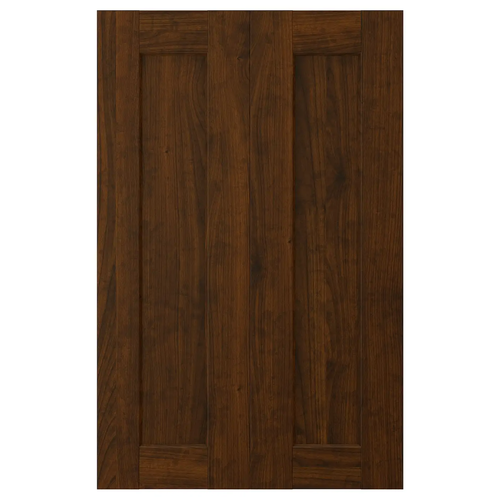 Дверца для напольного углового шкафа, 2шт, под дерево коричневый 25x80 см IKEA EDSERUM 603.686.46
