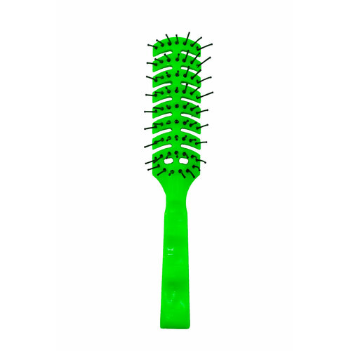 Original Bobby Vent Brush Green расческа "скелетная" для волос