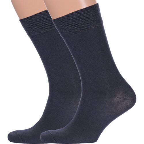 Носки PARA socks, 2 пары, размер 27-29, серый