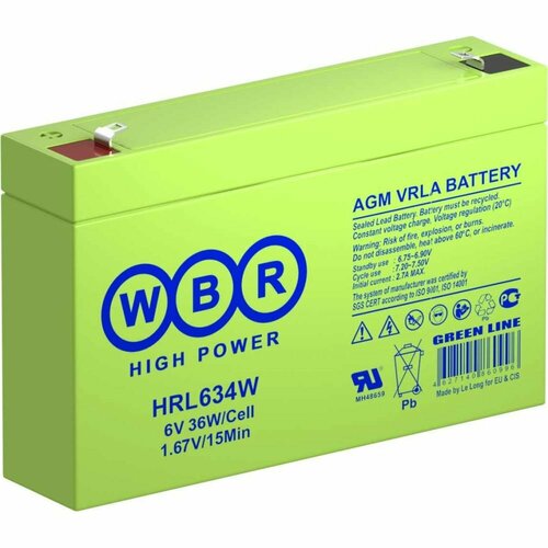 Аккумулятор для ИБП WBR HRL634W