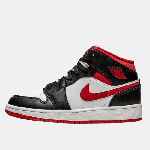 Кроссовки Jordan, размер 5Y, черный, красный