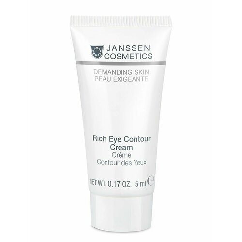Janssen Cosmetics, Антивозрастной увлажняющий крем для век от морщин, 5 мл