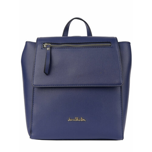 Рюкзак торба Jane Shilton H1354blue, фактура гладкая, синий