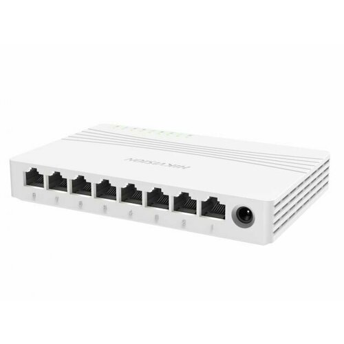 Коммутатор Hikvision DS-3E0508D-E L2, неуправляемый, 8 гигабитных портов RJ45