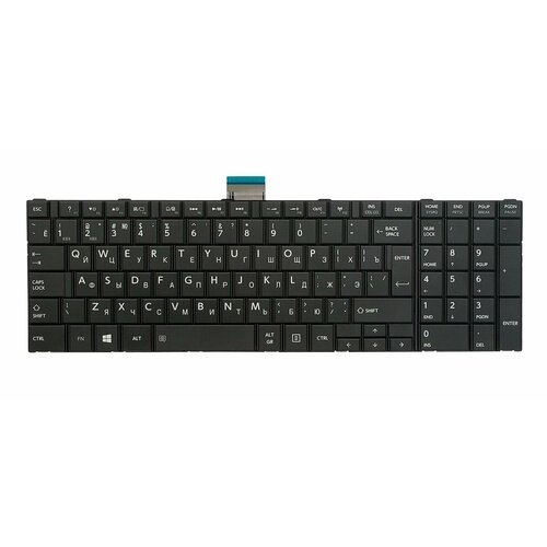 Клавиатура для ноутбука Toshiba Satellite C50-A-L3W без рамки