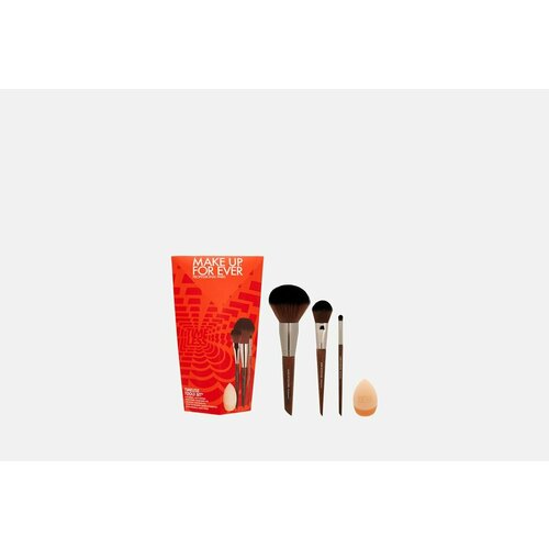Набор: кисти и спонж для макияжа / Make Up For Ever, TIMELESS TOOLS SET / 4мл