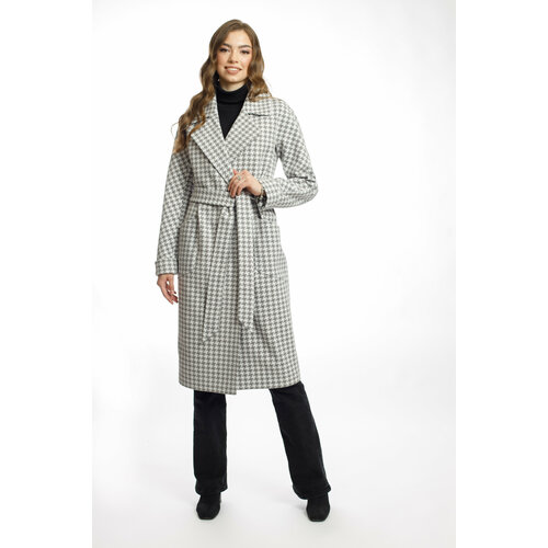Пальто  Modetta Style, размер 52, серый