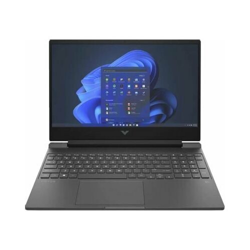 Ноутбук игровой HP Victus 15-fb1013dx 845A2UA, 15.6", IPS, AMD Ryzen 5 7535HS 3.3ГГц, 6-ядерный, 8ГБ DDR5, 512ГБ SSD, NVIDIA GeForce RTX 2050 - 4 ГБ, Windows 11 Home, черный