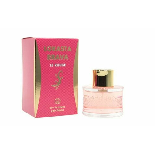 Positive Parfum дезодорант парфюмированный женская LOKASTA BRAVA LE ROUGE, 95 мл (не маркир. Без слюды)