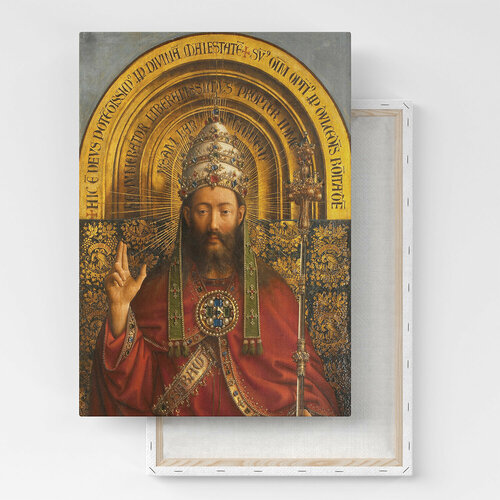 Картина на холсте, репродукция / Ян ван Эйк - Христос / Размер 30 x 40 см