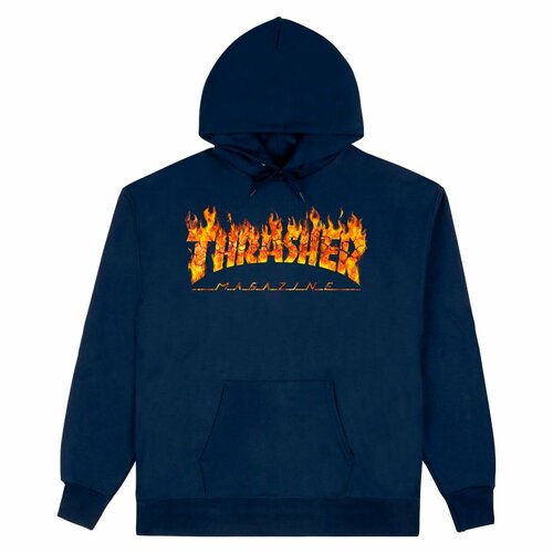 Худи THRASHER, размер XL, синий