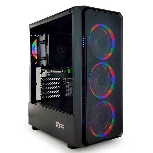 Игровой PC юкомс Ryzen 7 7700, GTX 1660 Super 6GB, HDD 1TB, SSD 480GB, 32GB DDR5, БП 500W, win 10 pro, Black game case