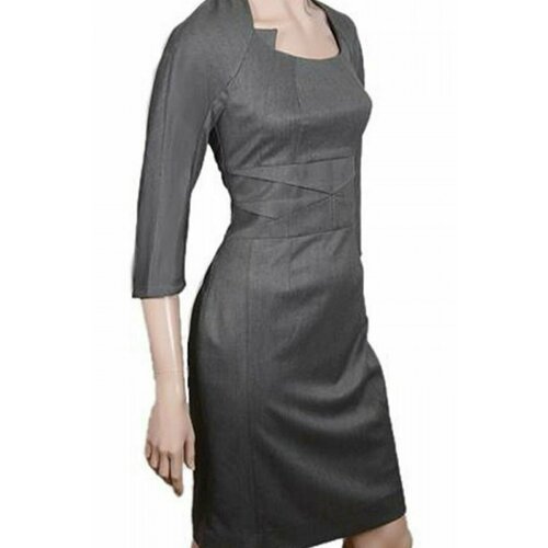 Платье размер 96-104-170, серый