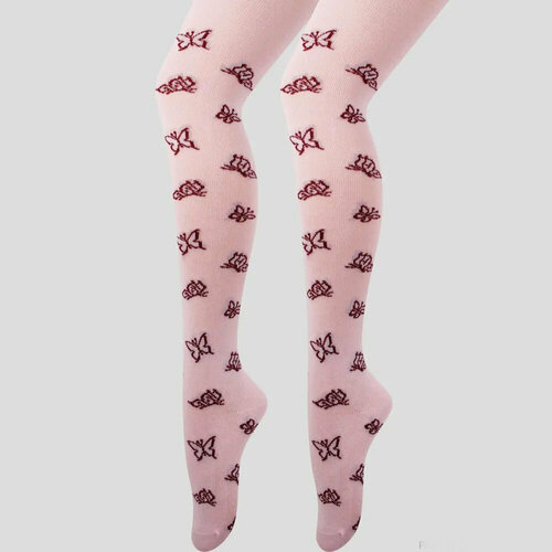 Колготки PARA socks, размер 110/116, розовый