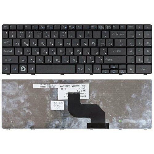 Клавиатура для Acer Aspire 7315 русская, черная